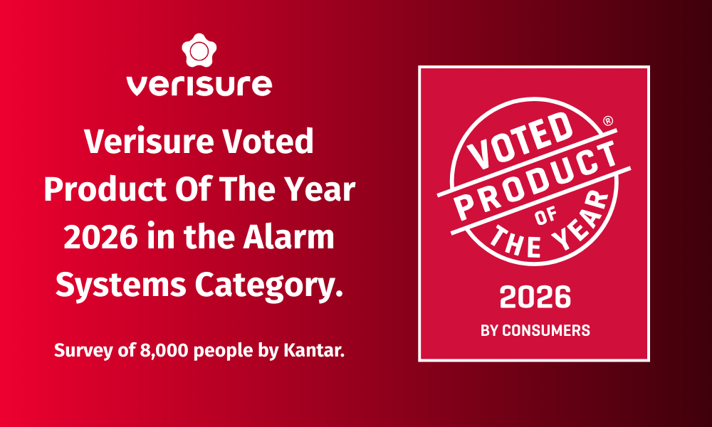 Verisure Voted Product Of The Year 2026 in the Alarm System Category ...